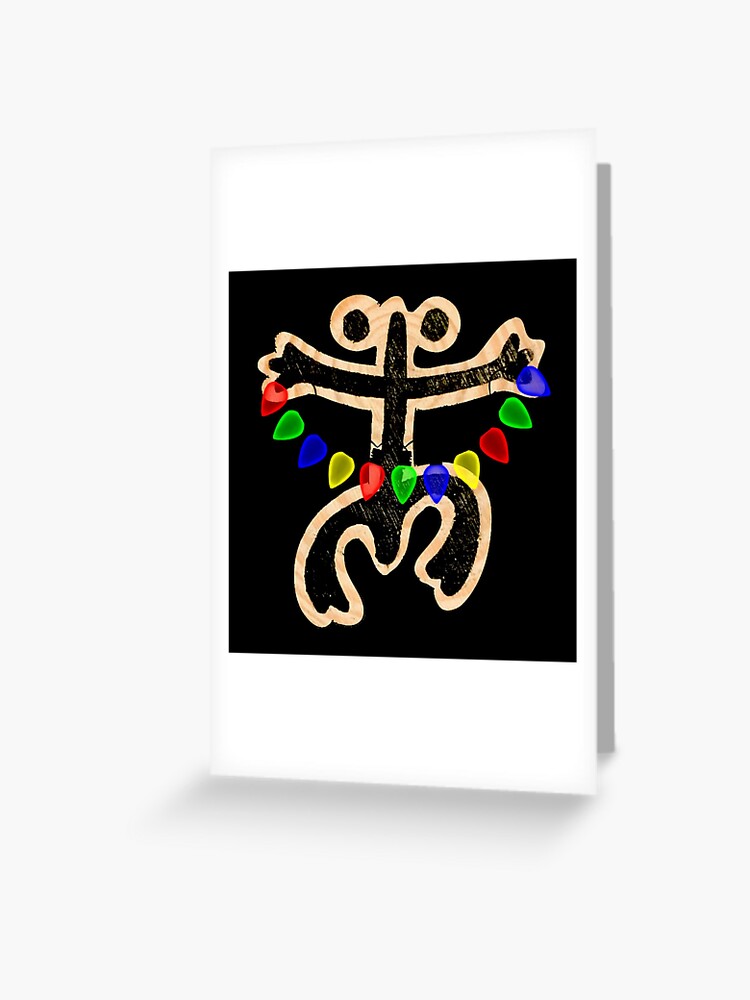 "Merry XMas Puerto Rican Coqui Taino" Greeting Card for Sale by ...