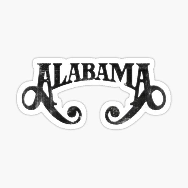 Alabama Band Stickers | Redbubble