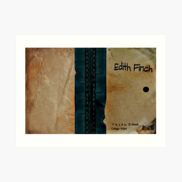"Edith Finch's Journal (What Remains of Edith Finch)" Art Print by ...