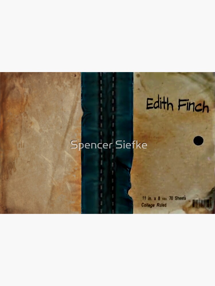 "Edith Finch's Journal (What Remains of Edith Finch)" Sticker for Sale ...