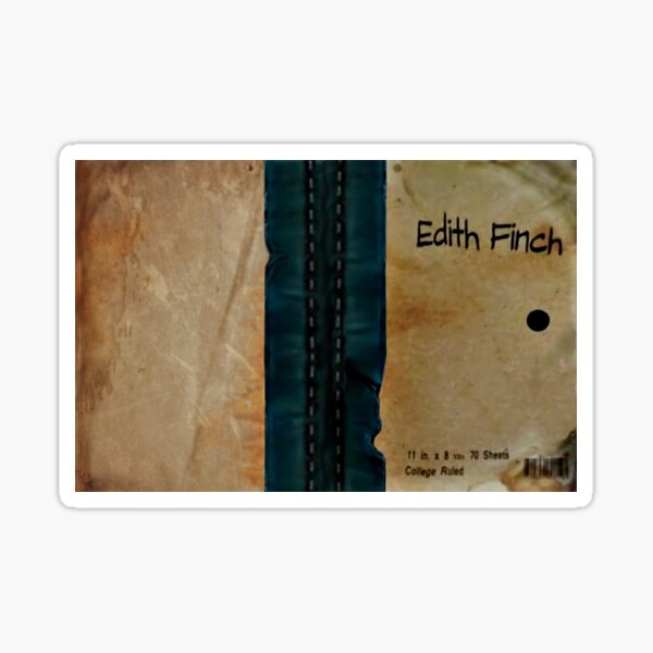 "Edith Finch's Journal (What Remains of Edith Finch)" Sticker for Sale ...