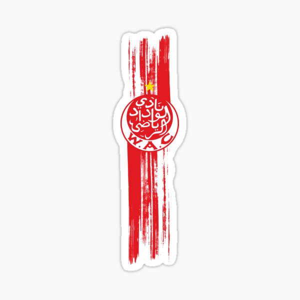 "All for this colours, my colours Wydad Casablanca, Morocco" Sticker by ...