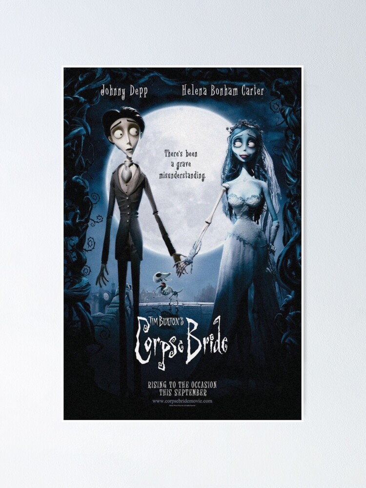 "corpse bride" Poster for Sale by Hanouf54 | Redbubble