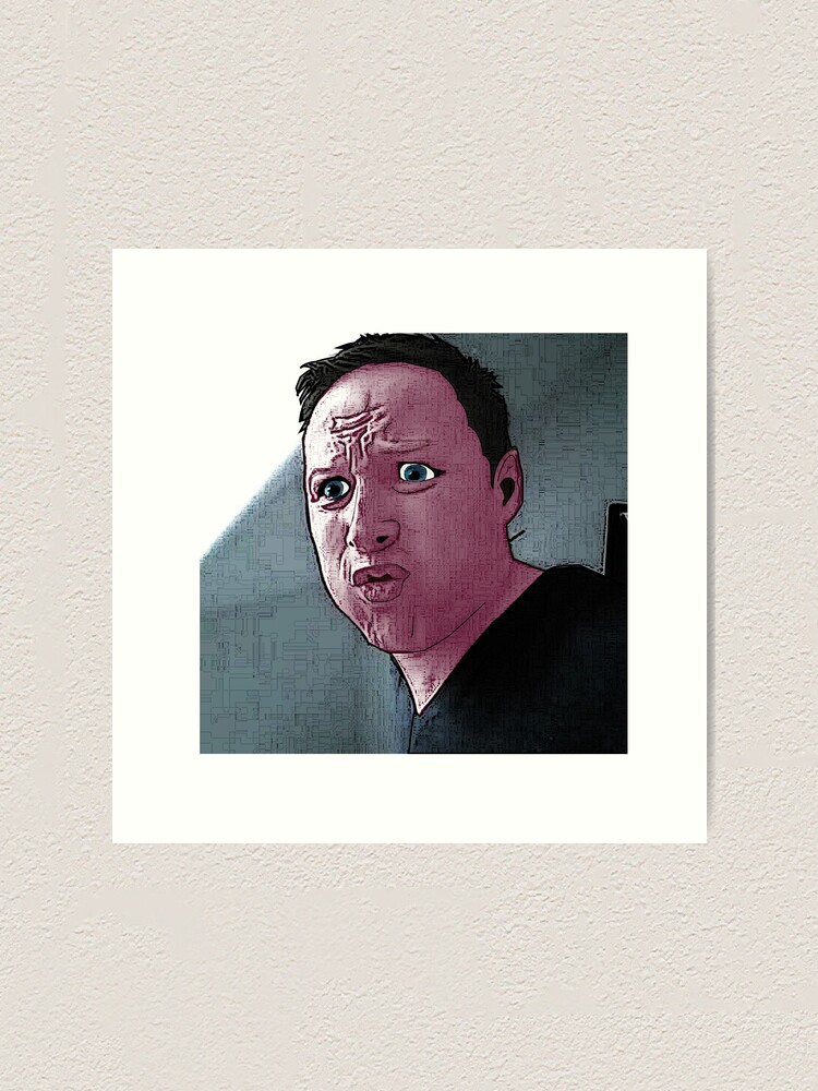 "Unofficial Limmy ooft meme" Art Print for Sale by gggjmmm | Redbubble