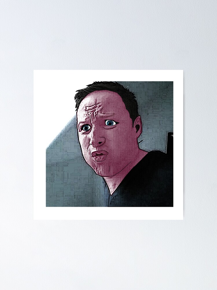 "Unofficial Limmy ooft meme" Poster for Sale by gggjmmm | Redbubble