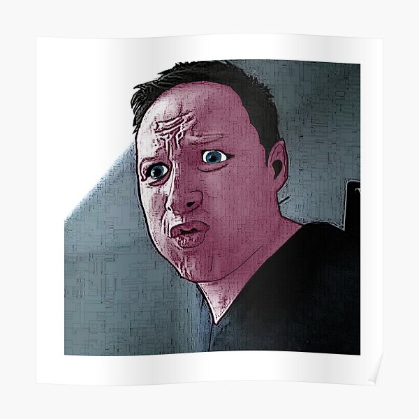 "Unofficial Limmy ooft meme" Poster for Sale by gggjmmm | Redbubble