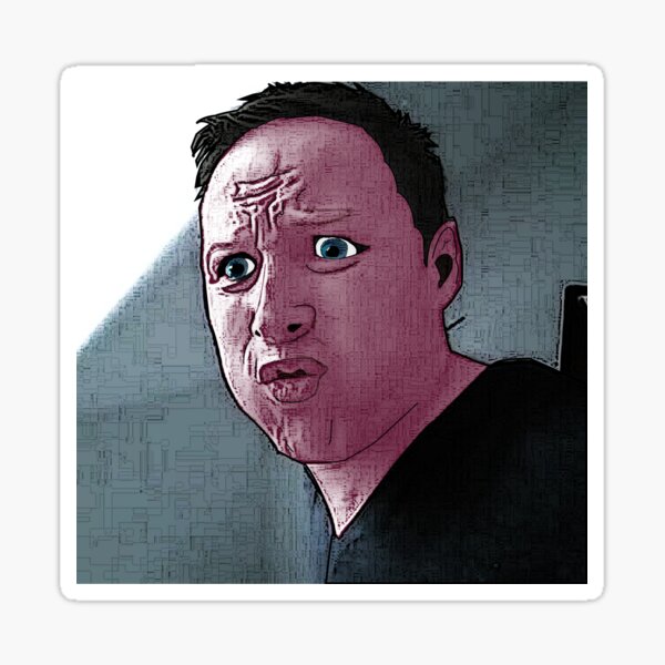 "Unofficial Limmy ooft meme" Sticker for Sale by gggjmmm | Redbubble