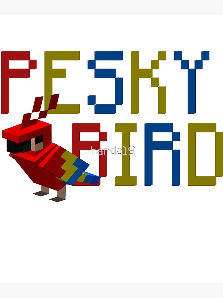 "pesky bird" Poster for Sale by handa19 | Redbubble