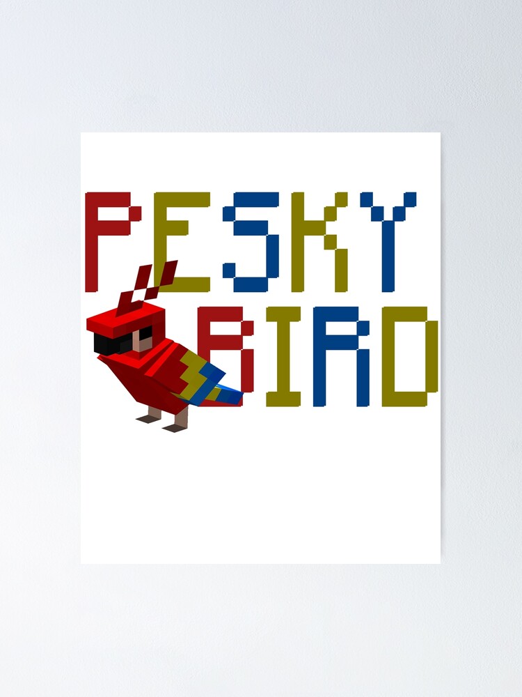 "pesky bird" Poster for Sale by handa19 | Redbubble