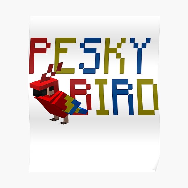 "pesky bird" Poster for Sale by handa19 | Redbubble