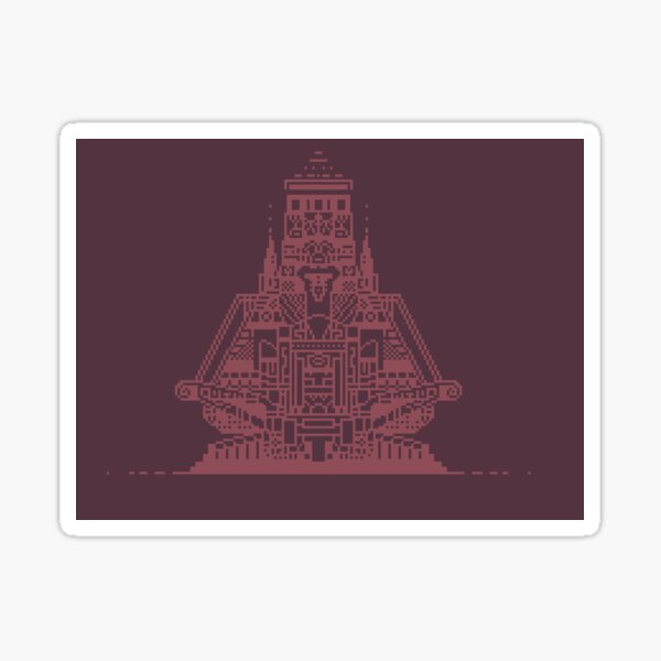 "Throne" Sticker for Sale by Petrychor | Redbubble