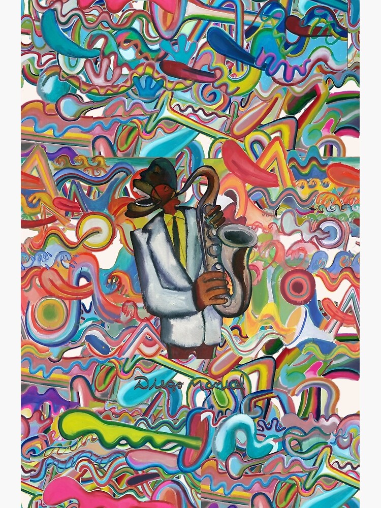 "Jazz and Graffiti " Poster by diegomanuel | Redbubble