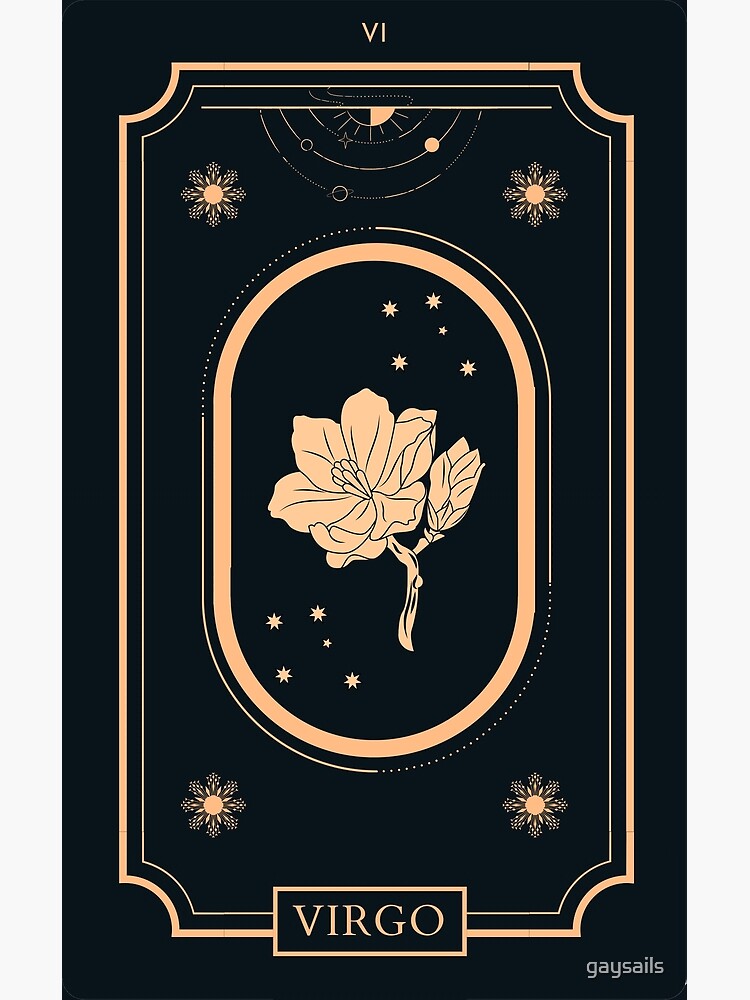 "Zodiac Tarot - Virgo" Art Print for Sale by gaysails | Redbubble