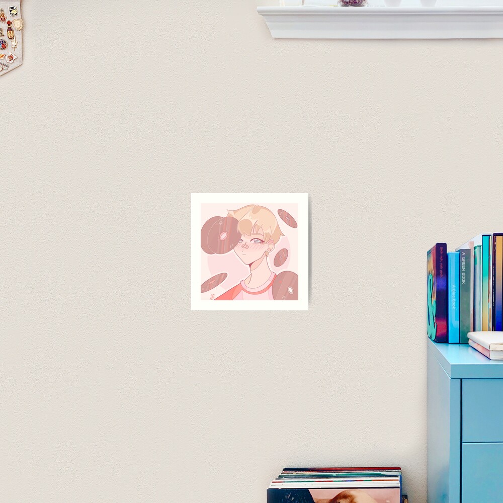 "Tommyinnit with discs " Art Print by Peachiidazai | Redbubble