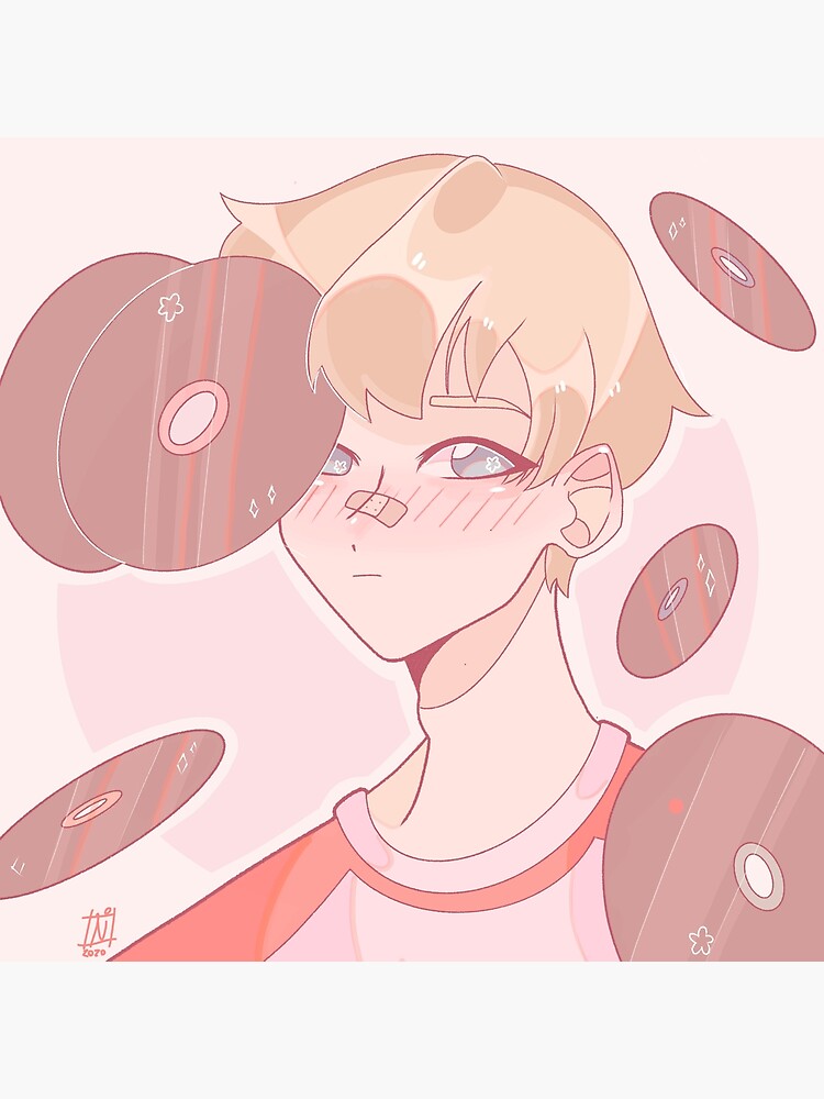 "Tommyinnit with discs " Art Print by Peachiidazai | Redbubble