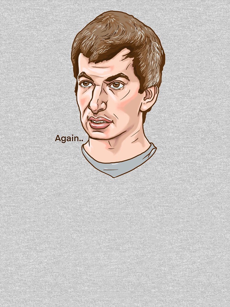 "Nathan Fielder again" T-shirt by ryanbudgie | Redbubble