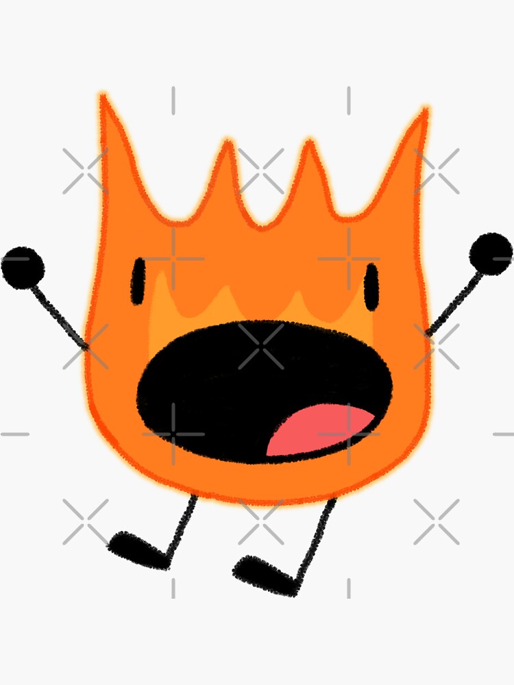 "Firey scream" Sticker for Sale by BattleHighway | Redbubble