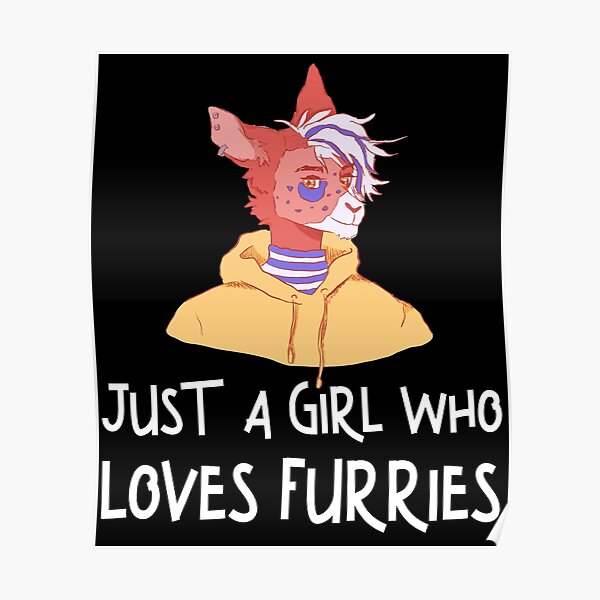 "Proud Furries Furry Fandom Fursona Design" Poster for Sale by ...