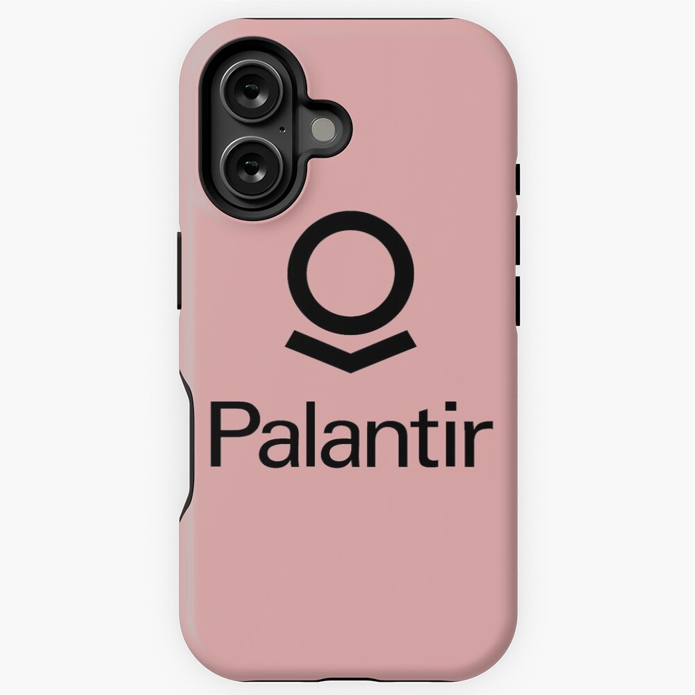 "Palantir company logo - Original Version (red)" Sticker for Sale by ...