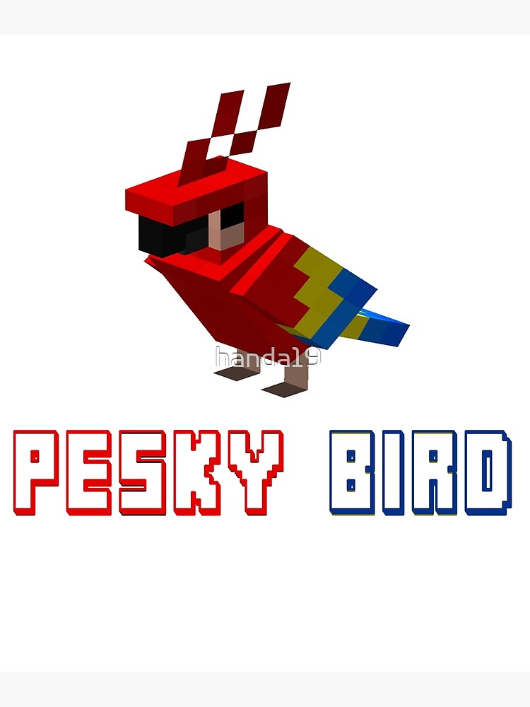 "pesky bird" Poster for Sale by handa19 | Redbubble