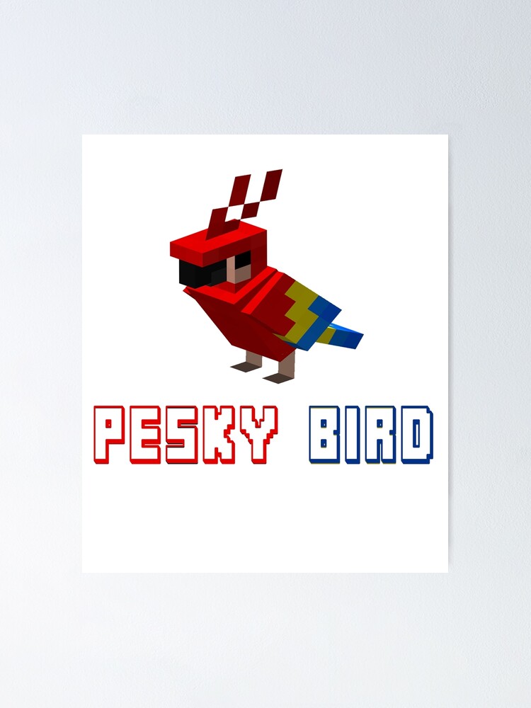 "pesky bird" Poster for Sale by handa19 | Redbubble