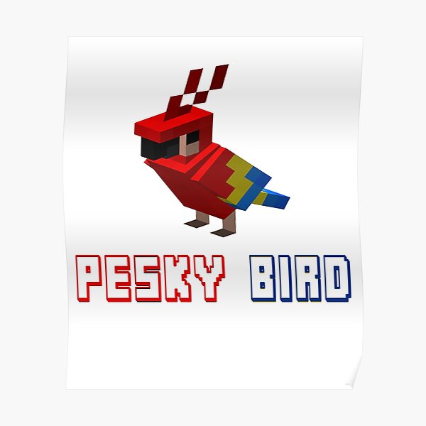 "pesky bird" Poster for Sale by handa19 | Redbubble