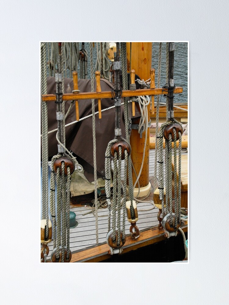 "Rigging" Poster for Sale by SWEEPER | Redbubble