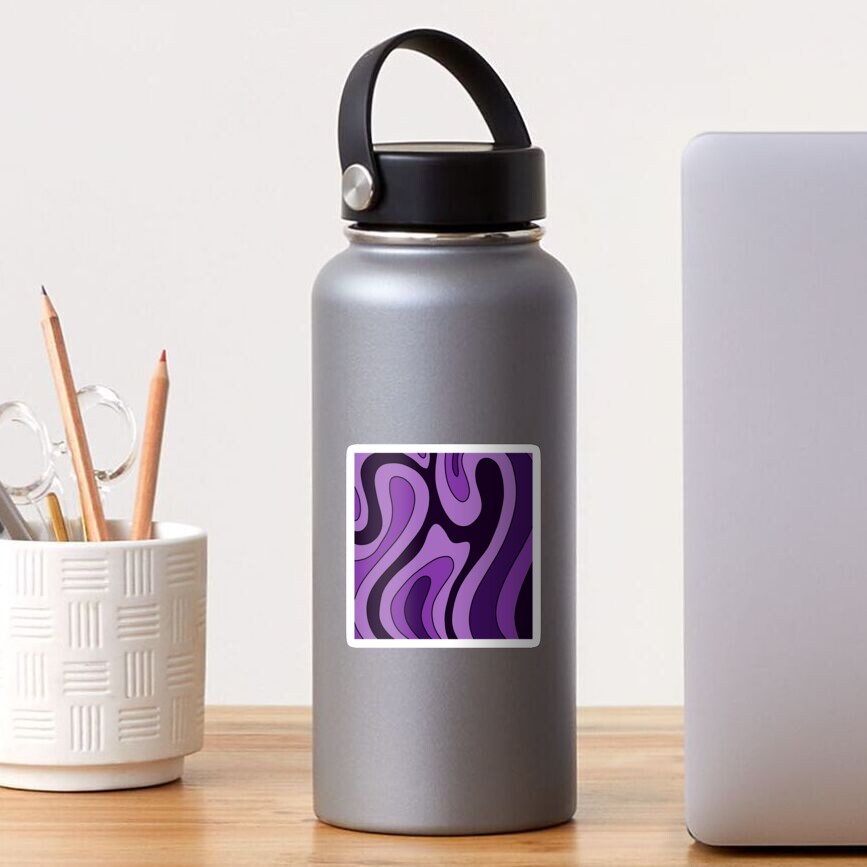 "Purple Goop" Sticker by tealprint | Redbubble
