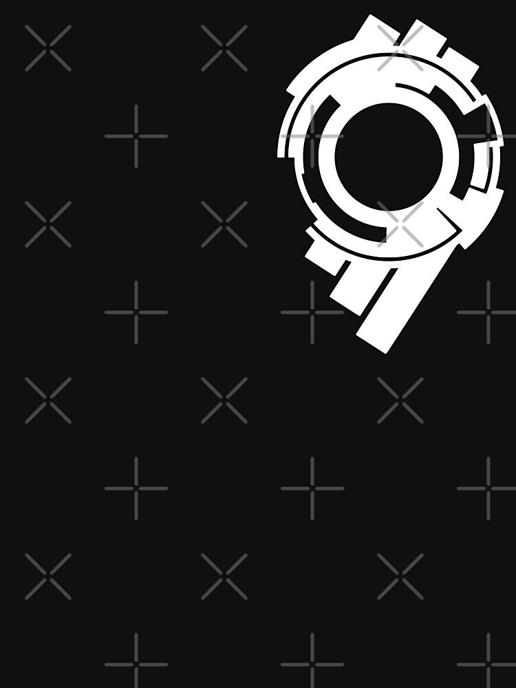 "Ghost in the Shell - Public Security Section 9 Logo (White Logo)" T ...