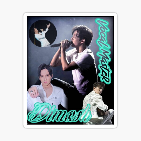 "Dimash Kudaibergen Vocal Master" Sticker for Sale by DimashMerch ...