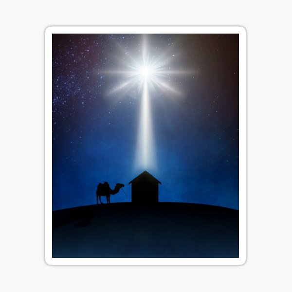 "Magical Star of Bethlehem" Sticker for Sale by Triztan963 | Redbubble