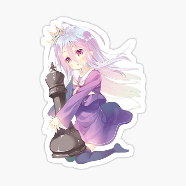 "No Game No Life Shiro Full Body #2" Sticker for Sale by thePeachPit ...