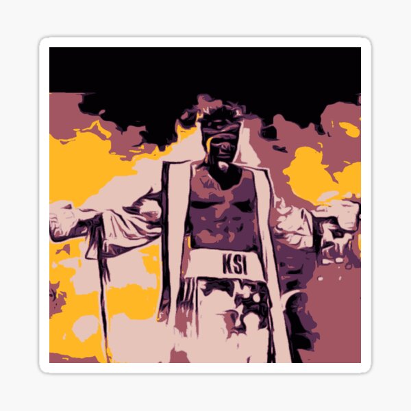 "Ksi " Sticker for Sale by creativeg | Redbubble