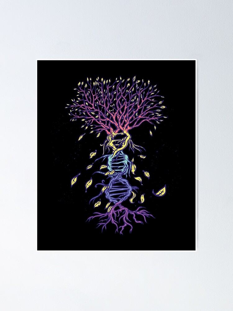 "DNA Tree of Life" Poster by jonnyhoff | Redbubble