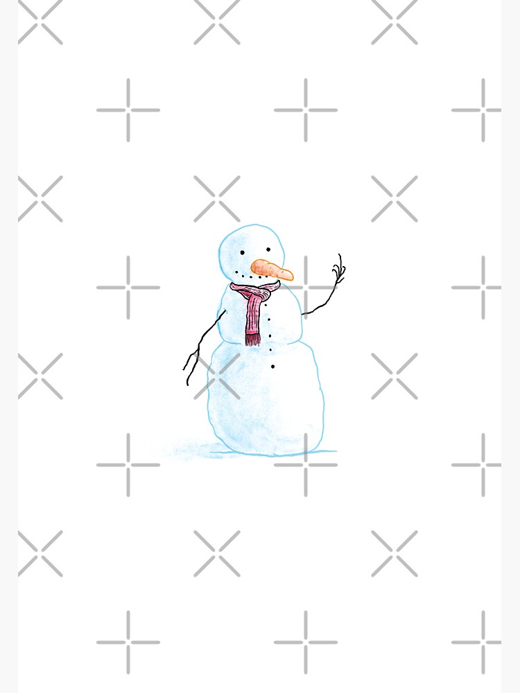 "Rude Snowman 1" Sticker for Sale by AndreGascoigne | Redbubble