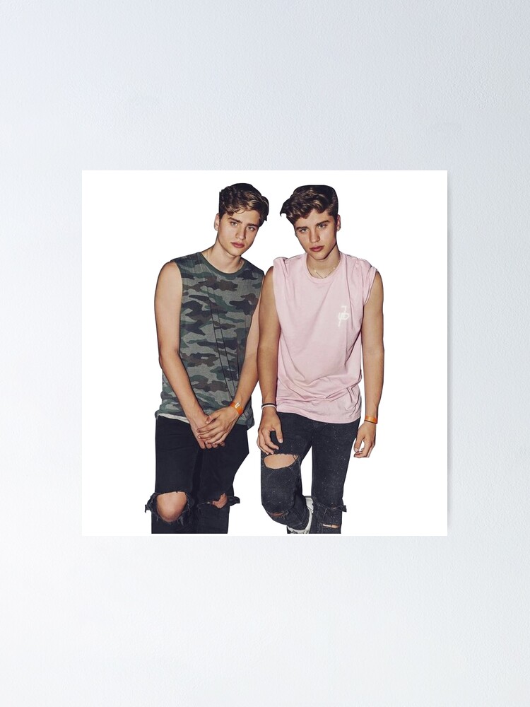 "Martinez Twins Ivan Emilio" Poster for Sale by paauescudero13 | Redbubble