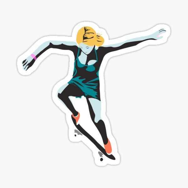 "Girl skateboarding. Skateboard Skater Skateboarding Do A Kickflip Girl ...