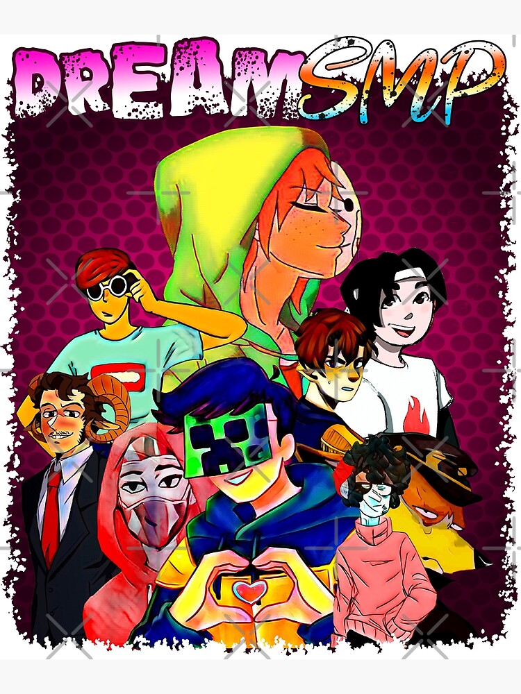 "DREAM SMP Team,cool design" Poster by MoSaid | Redbubble