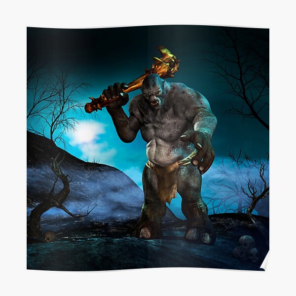 "The Ogre" Poster for Sale by OldProgger | Redbubble