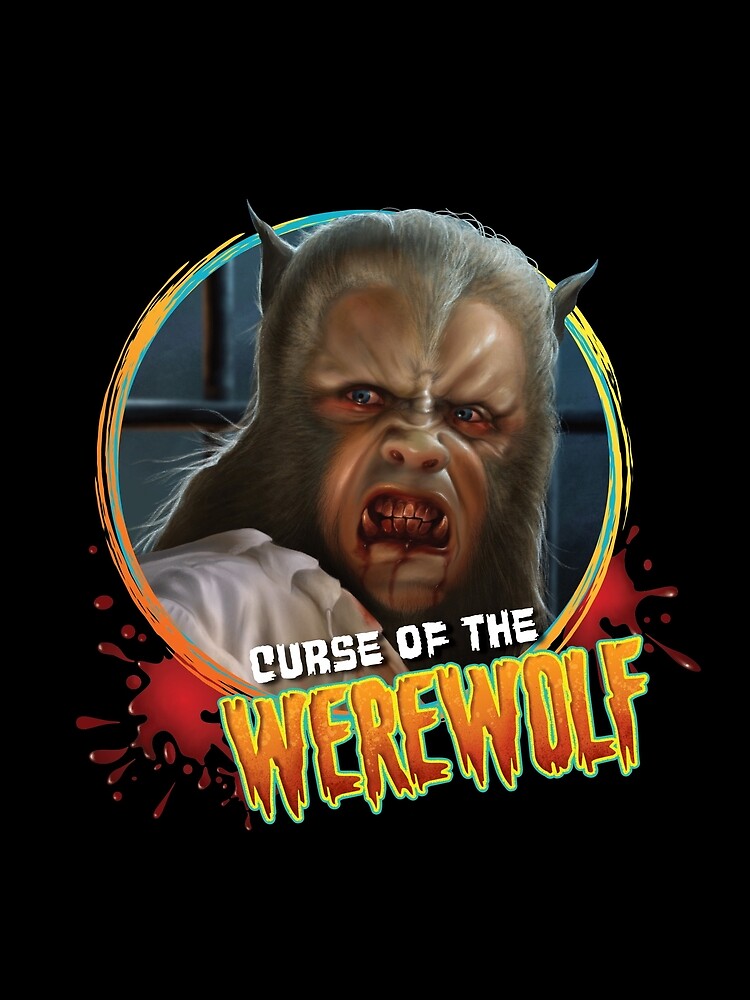 "Curse of the werewolf" Graphic T-Shirt for Sale by Bernardo-Rosado ...