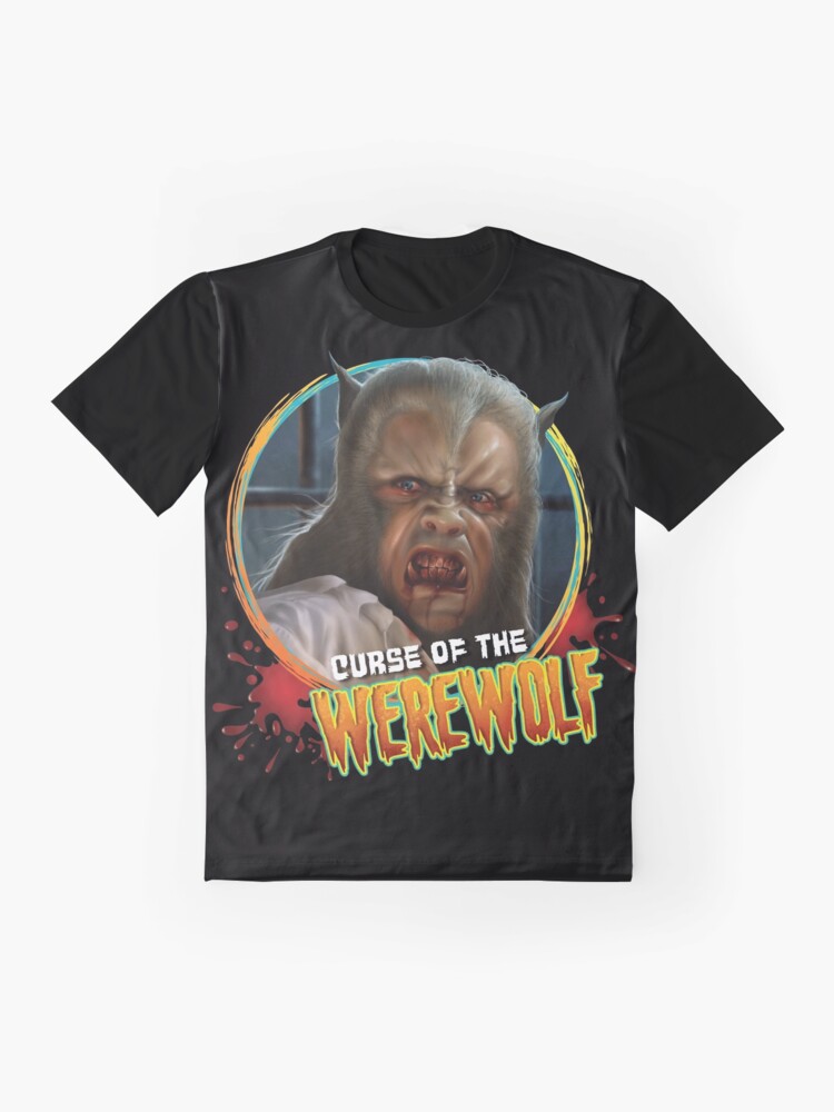 "Curse of the werewolf" Graphic T-Shirt for Sale by Bernardo-Rosado ...