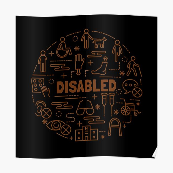 Disability Wall Art | Redbubble