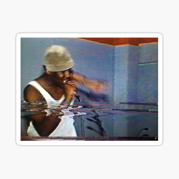 "MC Glitch Emcee VHS" Sticker for Sale by BareJunk | Redbubble