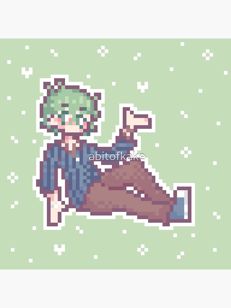 "Pixel Rantaro Amami" Poster for Sale by abitofkake | Redbubble