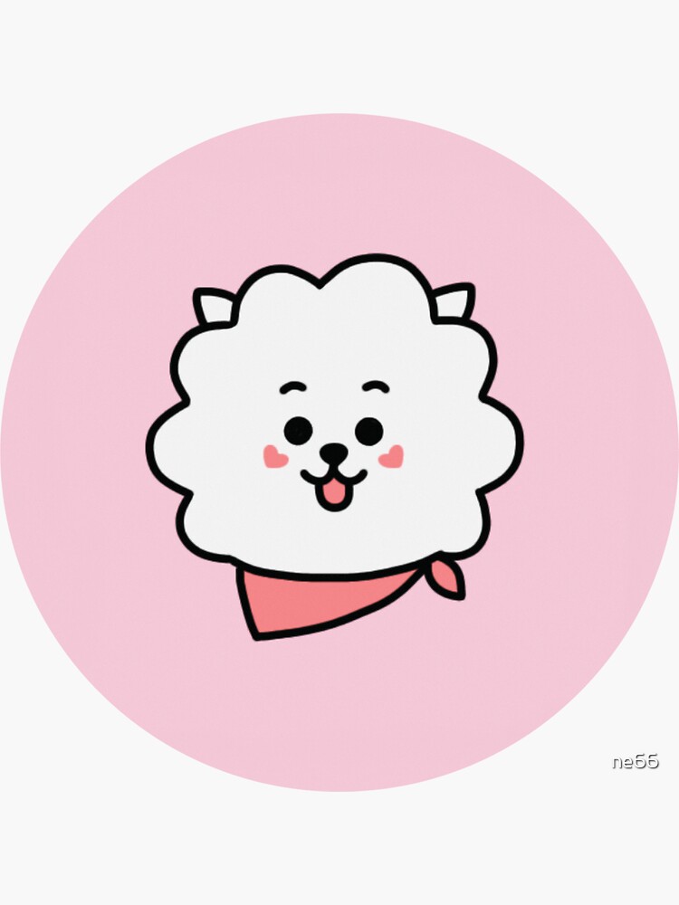 "Pink Rj" Sticker for Sale by ne66 | Redbubble