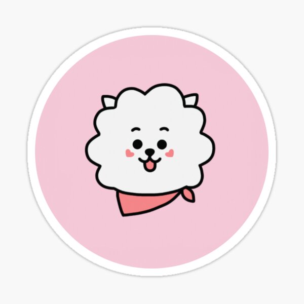 "Pink Rj" Sticker for Sale by ne66 | Redbubble