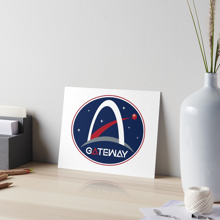 "NASA Gateway Program Logo" Art Board Print by Eccentric-Inno | Redbubble