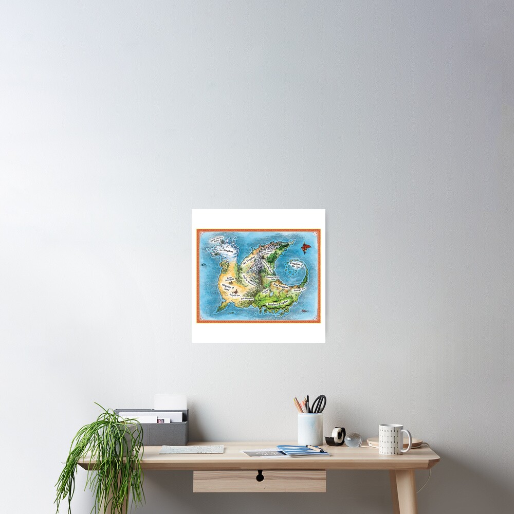 "WOF Maps" Poster for Sale by StarBubble | Redbubble
