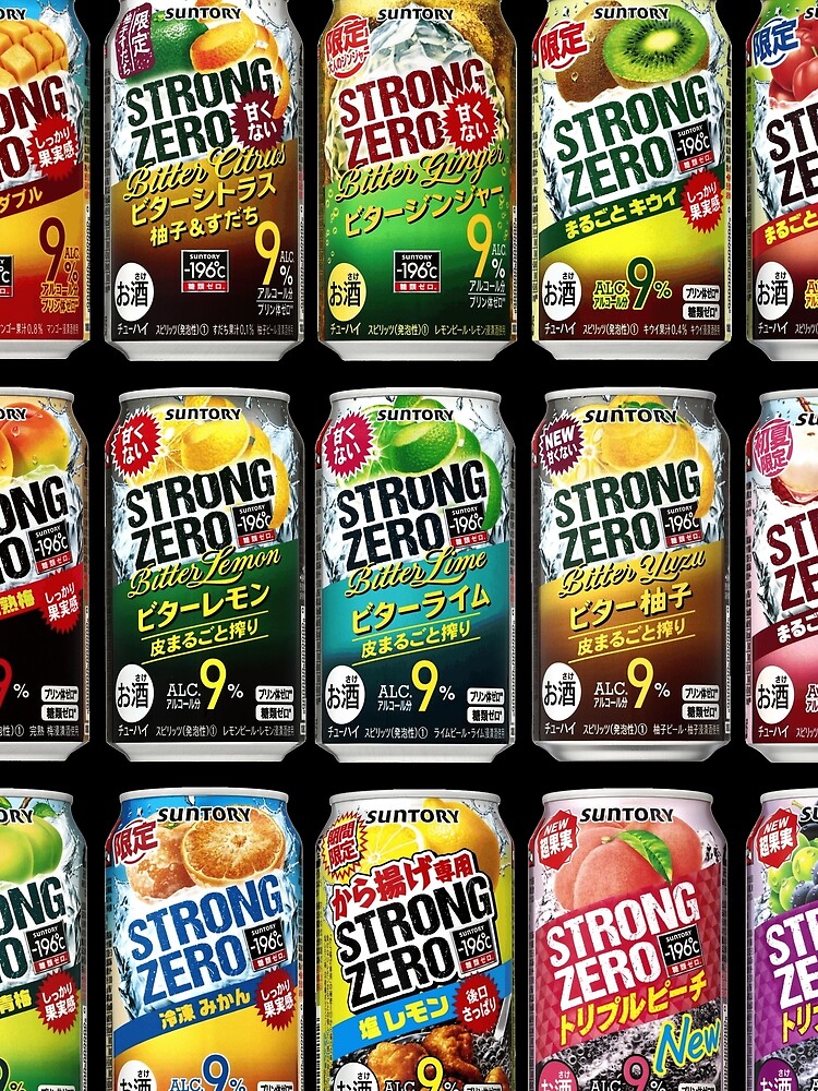 "STRONG ZERO! - Let's Party in Japan!!!" Scarf for Sale by Japan2Earth ...