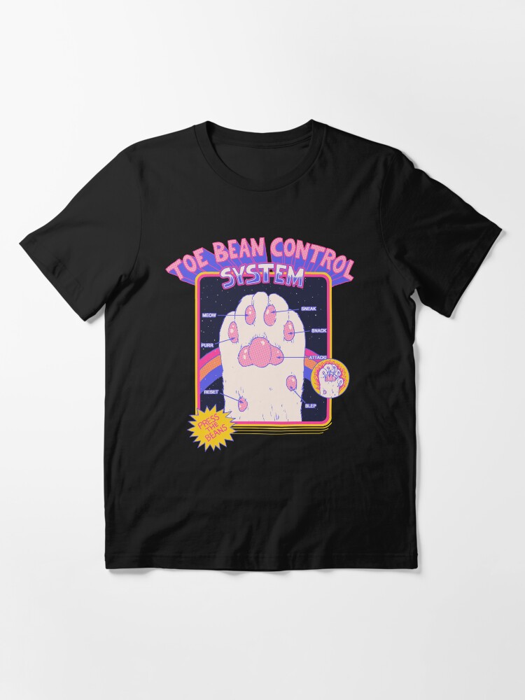 "Toe Bean Control System" T-shirt for Sale by wytrab8 | Redbubble | toe beans t-shirts - toes t ...